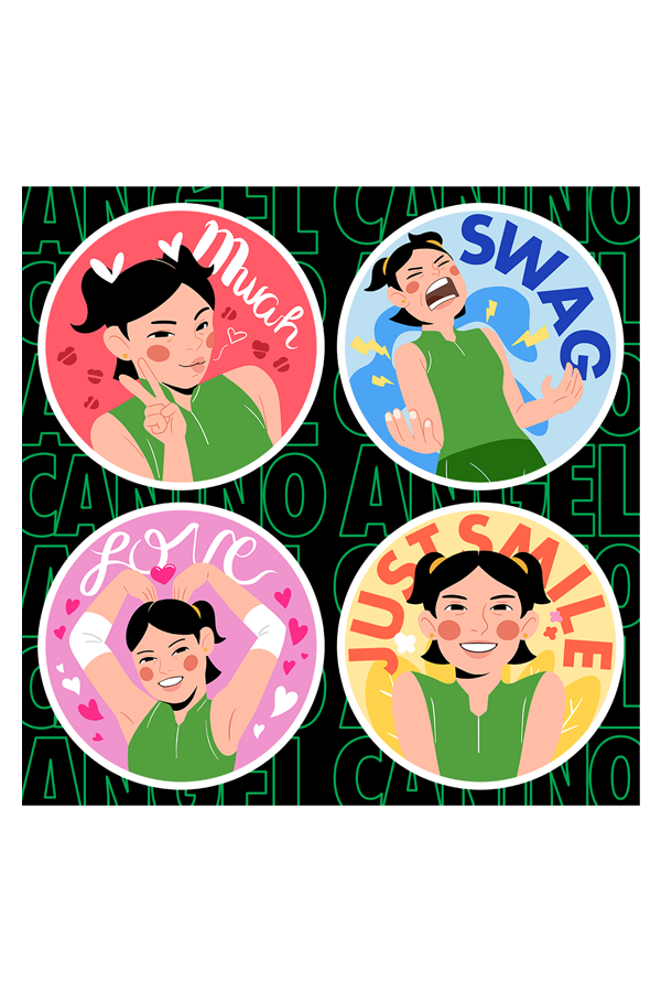 Angel Canino Sticker Set – Animo Nation